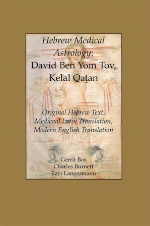 Hebrew Medical Astrology – Penn Press