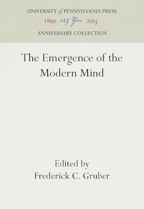 The Emergence of the Modern Mind – Penn Press