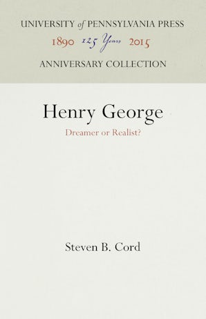 Henry George – Penn Press